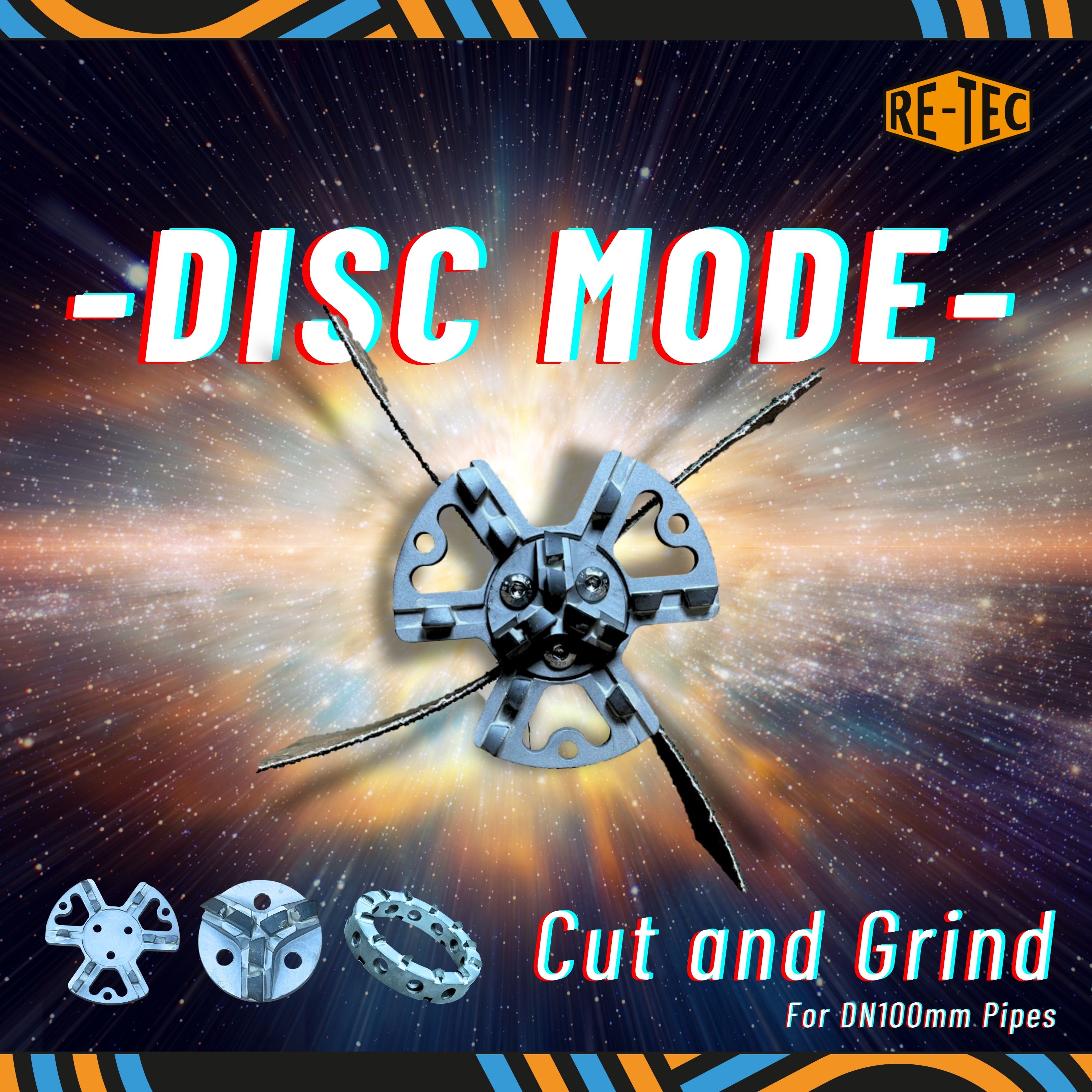 Pipe Monster Disc Mode- Bundle – RE-TEC