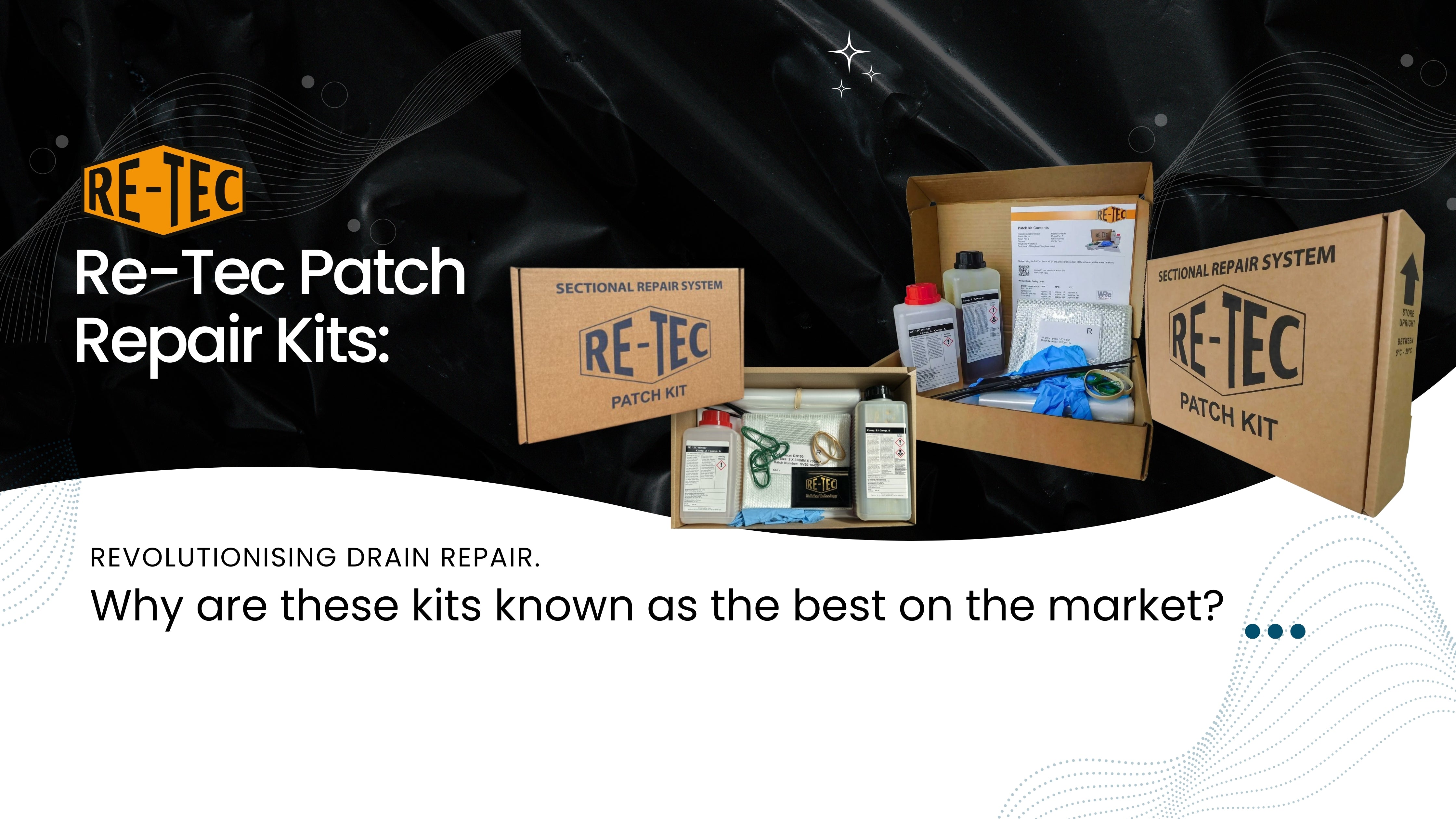 Re-Tec Patch Kit- Best Drain Pipe Repair Patch Kits on the Market? – RE-TEC