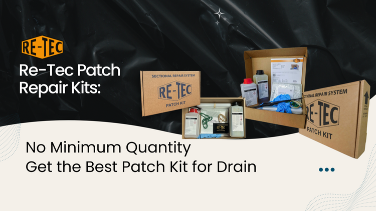 No Minimum Quantity - Get the Best Patch Kit for Drain – RE-TEC