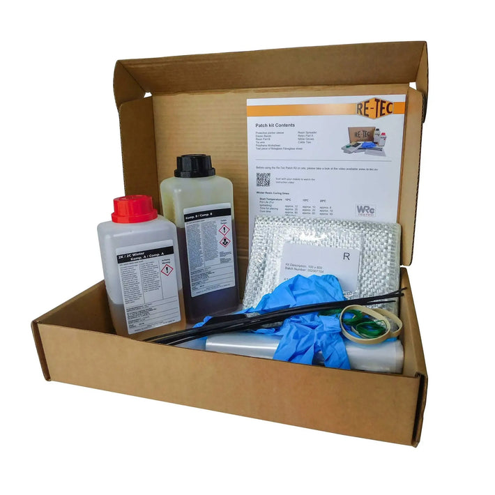 Re-Tec Patch Kit - Drain Patch Repair - No-Dig Pipe Repair – RE-TEC
