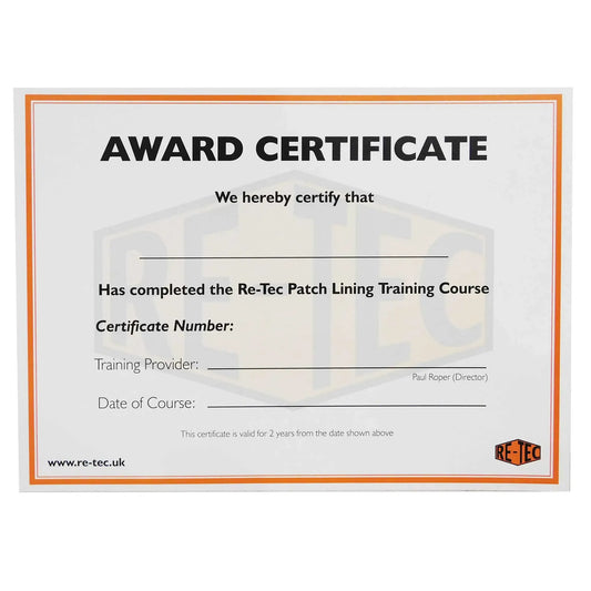 Patch Lining Material – RE-TEC